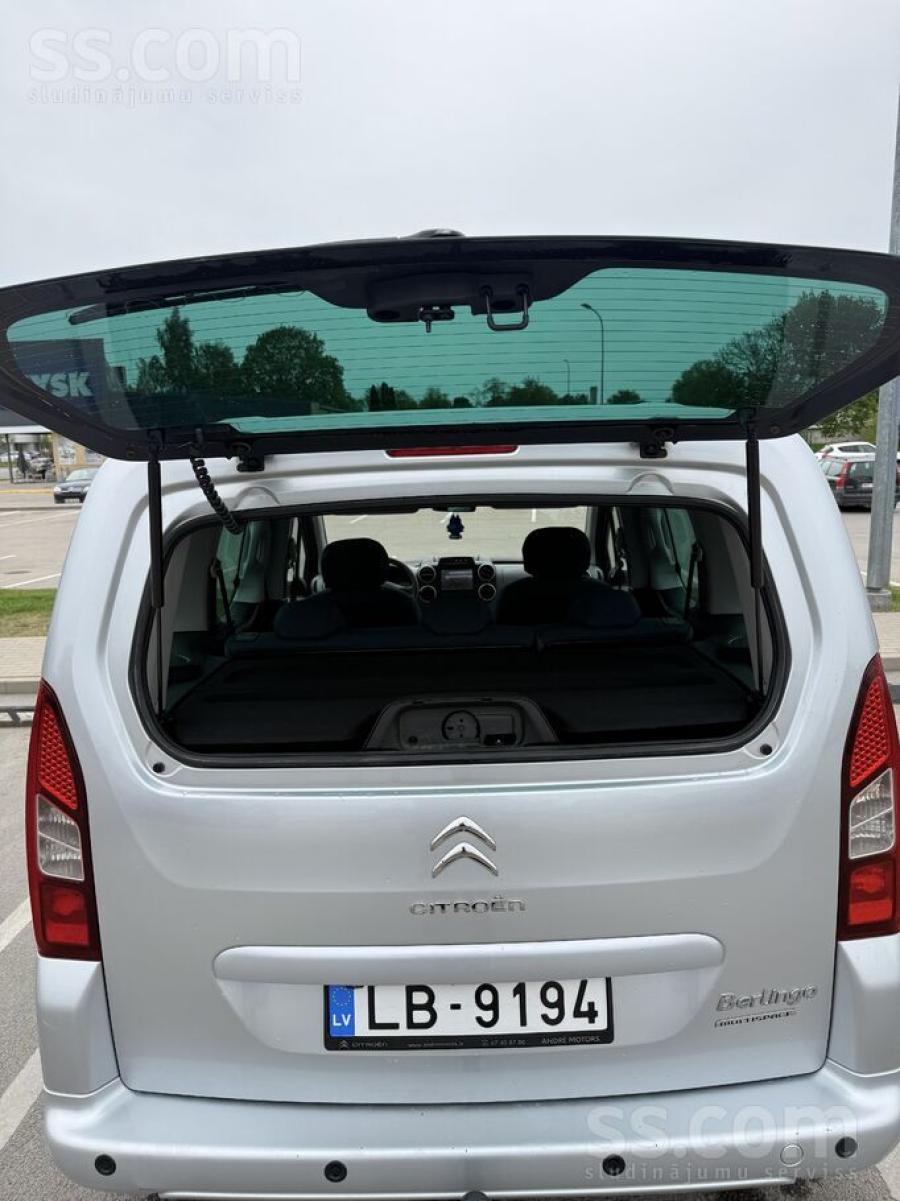 Citroen Berlingo 2018 Rīga, ar dzinēja tilpumu 1.60 L un nobraukumu 135 tūkst. km par 6500 €, foto 10 vietnē AUTOMOTO.COM.LV