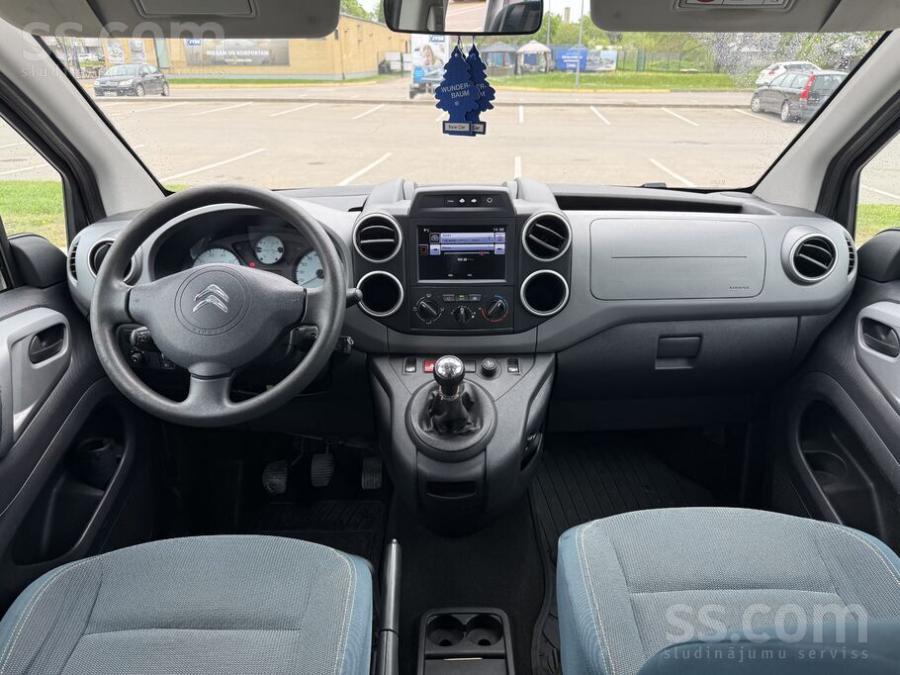 Citroen Berlingo 2018 Rīga, ar dzinēja tilpumu 1.60 L un nobraukumu 135 tūkst. km par 6500 €, foto 14 vietnē AUTOMOTO.COM.LV