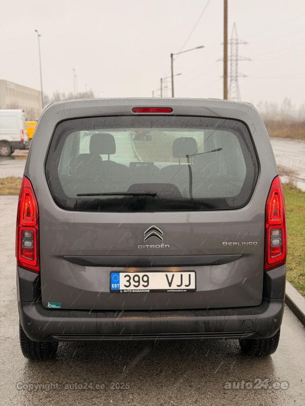 Citroen Berlingo 2023 Tallina, ar dzinēja tilpumu 1.50 L un nobraukumu 43 tūkst. km par 17850 €, foto 5 vietnē AUTOMOTO.COM.LV
