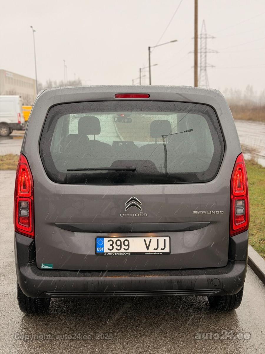 Citroen Berlingo 2023 in Tallinn, with an engine capacity of 1.50 L and mileage of 43 thousand km for 17850 €, photo 5 on AUTOMOTO.COM.LV
