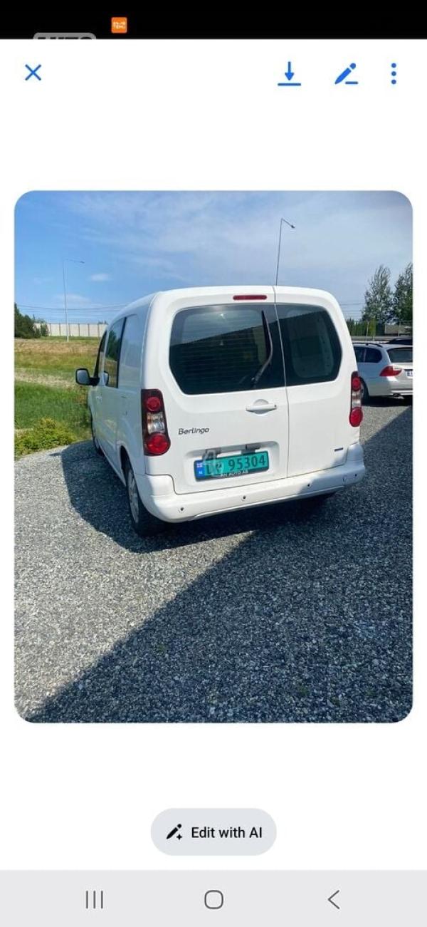 Citroen Berlingo 2016 in Panevezys, with an engine capacity of 1.60 L and mileage of 20 thousand km for 2250 €, photo 3 on AUTOMOTO.COM.LV
