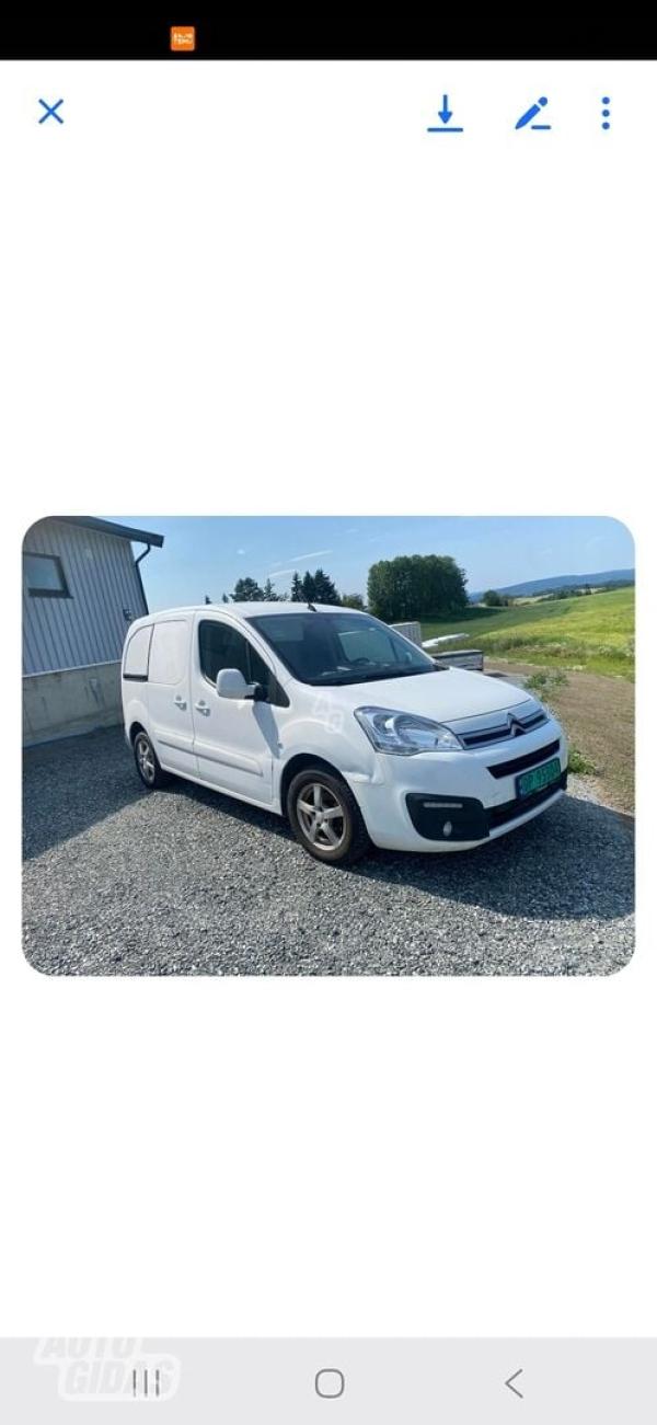 Citroen Berlingo 2016 in Panevezys, with an engine capacity of 1.60 L and mileage of 20 thousand km for 2250 €, photo 7 on AUTOMOTO.COM.LV