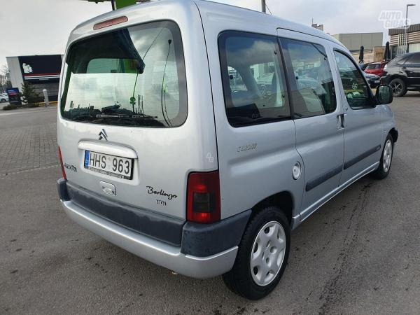 Citroen Berlingo 2001 in Kaunas, with an engine capacity of 2.00 L and mileage of 270 thousand km for 1250 €, photo 5 on AUTOMOTO.COM.LV