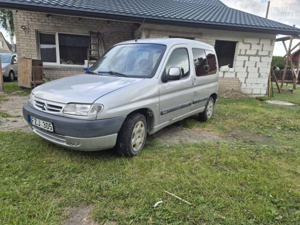 Citroen Berlingo 2000 Vilkaviškis, ar dzinēja tilpumu 1.90 L un nobraukumu 333 tūkst. km par 330 €, foto 1 vietnē AUTOMOTO.COM.LV