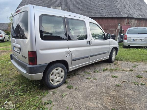 Citroen Berlingo 2000 Vilkaviškis, ar dzinēja tilpumu 1.90 L un nobraukumu 333 tūkst. km par 330 €, foto 5 vietnē AUTOMOTO.COM.LV