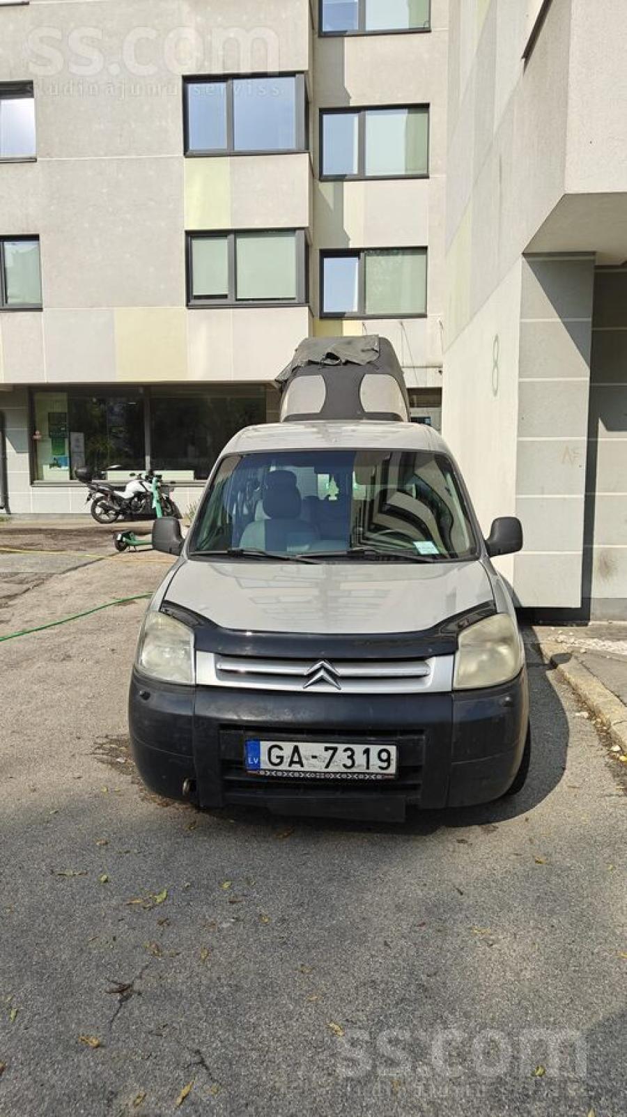 Citroen Berlingo 2006 in Riga, with an engine capacity of 1.60 L and mileage of 299 thousand km for 450 €, photo 5 on AUTOMOTO.COM.LV
