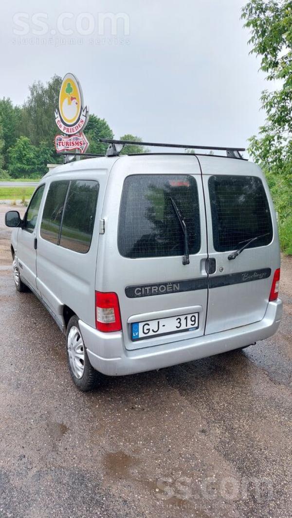Citroen Berlingo 2007 in Riga, with an engine capacity of 1.60 L and mileage of 0 thousand km for 950 €, photo 4 on AUTOMOTO.COM.LV