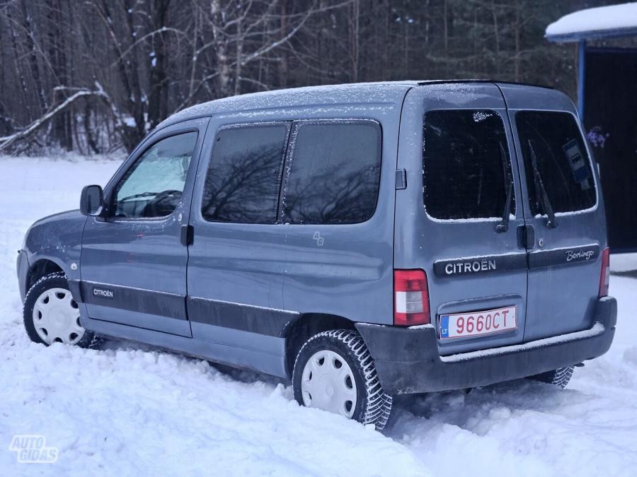 Citroen Berlingo 2007 in Jurbarkas, with an engine capacity of 1.60 L and mileage of 268 thousand km for 2100 €, photo 4 on AUTOMOTO.COM.LV