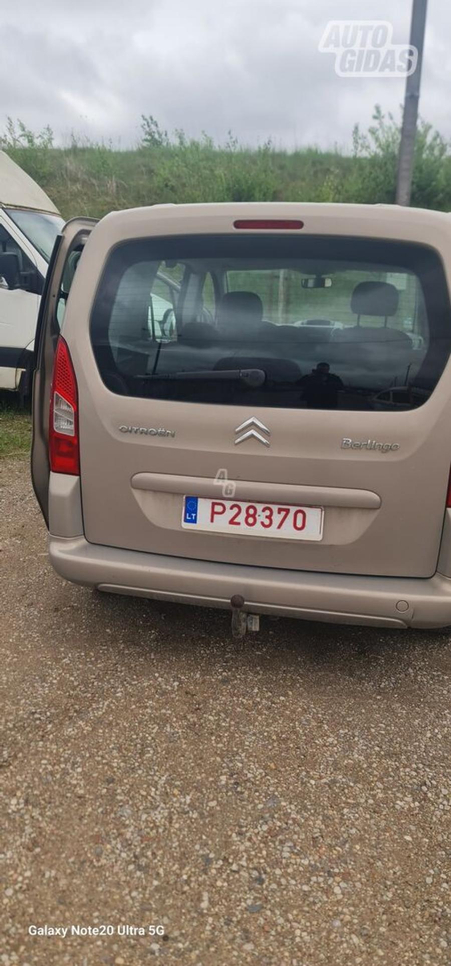 Citroen Berlingo 2009 Viļņa, ar dzinēja tilpumu 1.60 L un nobraukumu 160 tūkst. km par 2900 €, foto 5 vietnē AUTOMOTO.COM.LV