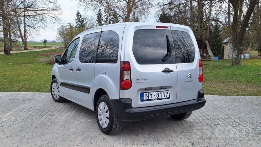 Citroen Berlingo 2014 Bauska, ar dzinēja tilpumu 1.60 L un nobraukumu 372 tūkst. km par 4100 €, foto 3 vietnē AUTOMOTO.COM.LV