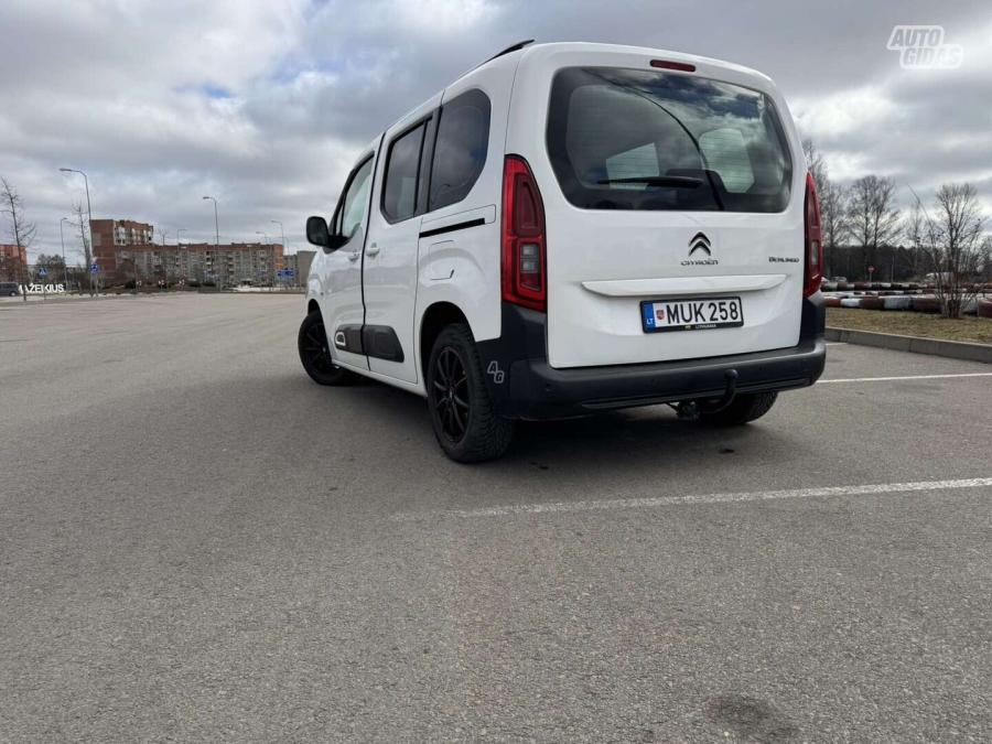 Citroen Berlingo 2019 in Mazeikiai, with an engine capacity of 1.50 L and mileage of 207 thousand km for 7600 €, photo 6 on AUTOMOTO.COM.LV