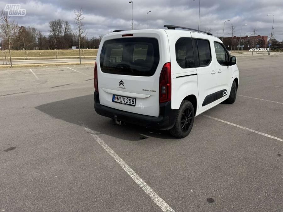 Citroen Berlingo 2019 in Mazeikiai, with an engine capacity of 1.50 L and mileage of 207 thousand km for 7600 €, photo 7 on AUTOMOTO.COM.LV