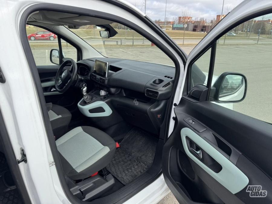 Citroen Berlingo 2019 in Mazeikiai, with an engine capacity of 1.50 L and mileage of 207 thousand km for 7600 €, photo 11 on AUTOMOTO.COM.LV
