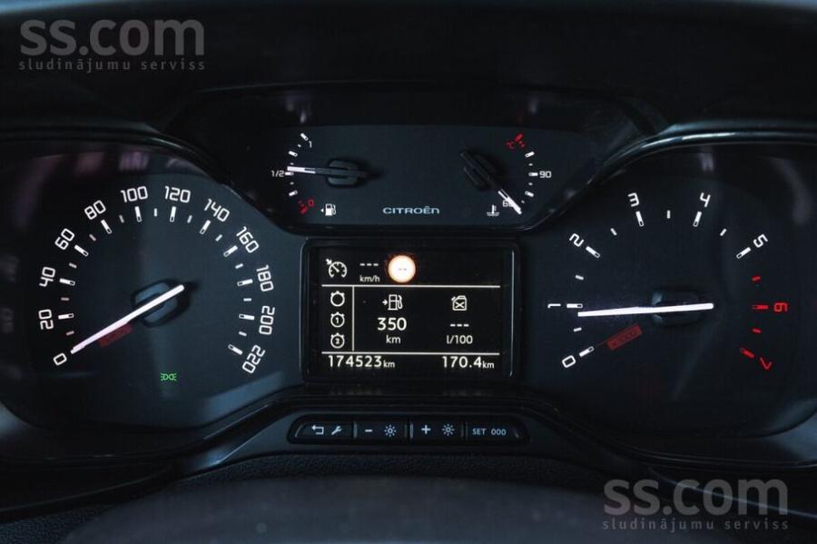 Citroen Berlingo 2019 Ventspils, ar dzinēja tilpumu 1.50 L un nobraukumu 175 tūkst. km par 8700 €, foto 16 vietnē AUTOMOTO.COM.LV