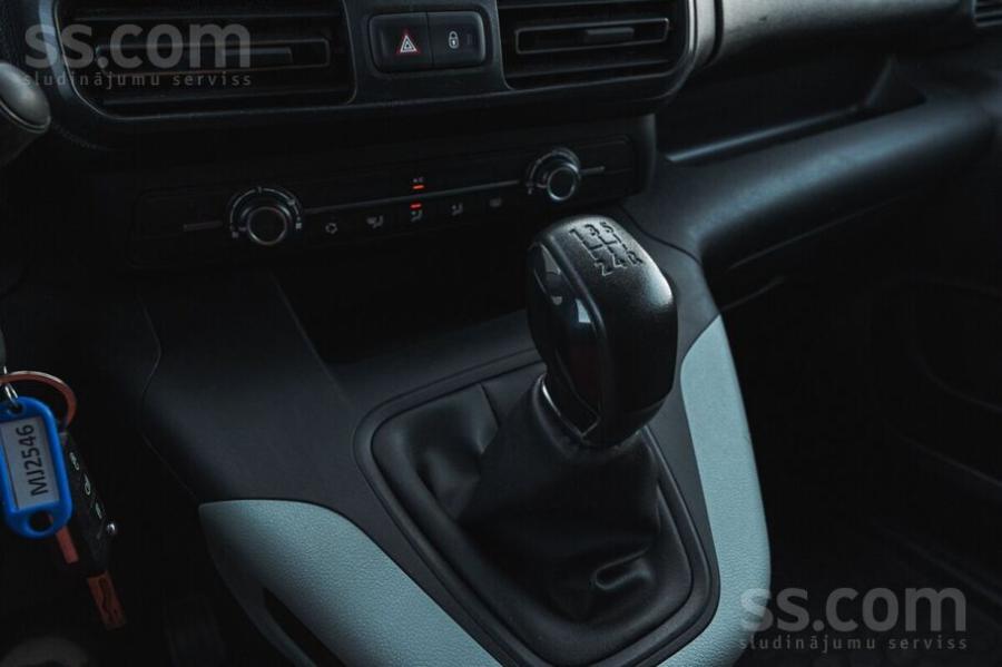 Citroen Berlingo 2019 Ventspils, ar dzinēja tilpumu 1.50 L un nobraukumu 175 tūkst. km par 8700 €, foto 19 vietnē AUTOMOTO.COM.LV