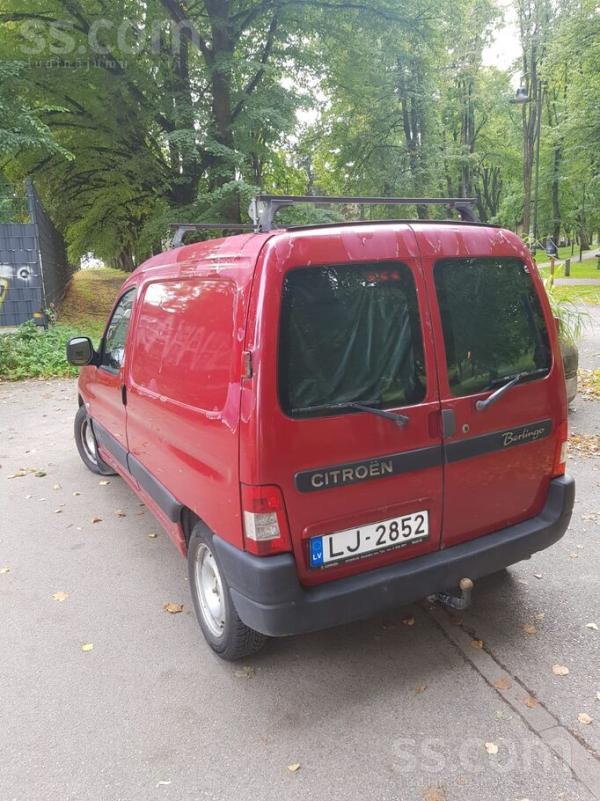 Sarkans Citroen Berlingo 2007 Rīga, ar dzinēja tilpumu 1.50 L un nobraukumu 295 tūkst. km par 1500 €, foto 4 vietnē AUTOMOTO.COM.LV