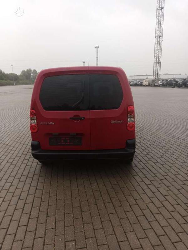 Sarkans Citroen Berlingo 2010 Marijampole, ar dzinēja tilpumu 1.56 L un nobraukumu 225 tūkst. km par 3650 €, foto 7 vietnē AUTOMOTO.COM.LV