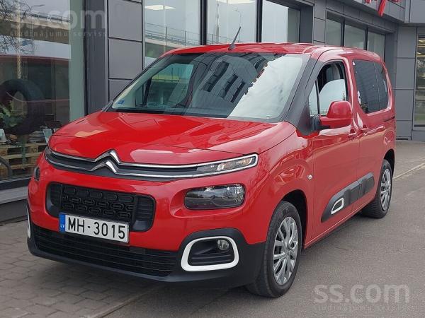 Sarkans Citroen Berlingo 2019 Rīga, ar dzinēja tilpumu 1.50 L un nobraukumu 0 tūkst. km par 12850 €, foto 4 vietnē AUTOMOTO.COM.LV