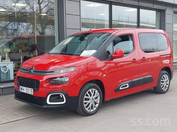 Sarkans Citroen Berlingo 2019 Rīga, ar dzinēja tilpumu 1.50 L un nobraukumu 0 tūkst. km par 12850 €, foto 5 vietnē AUTOMOTO.COM.LV