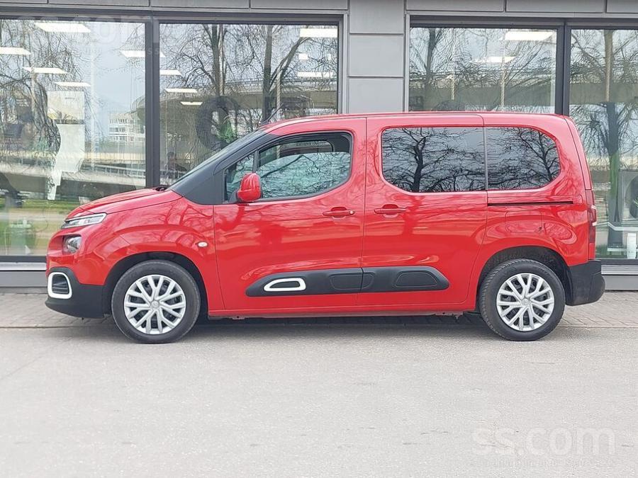 Red Citroen Berlingo 2019 in Riga, with an engine capacity of 1.50 L and mileage of 0 thousand km for 12850 €, photo 6 on AUTOMOTO.COM.LV