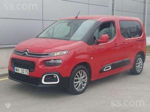 Sarkans Citroen Berlingo 2019 Rīga, ar dzinēja tilpumu 1.50 L un nobraukumu 113 tūkst. km par 12950 €, foto 2 vietnē AUTOMOTO.COM.LV