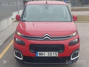 Sarkans Citroen Berlingo 2019 Rīga, ar dzinēja tilpumu 1.50 L un nobraukumu 113 tūkst. km par 12950 €, foto 3 vietnē AUTOMOTO.COM.LV
