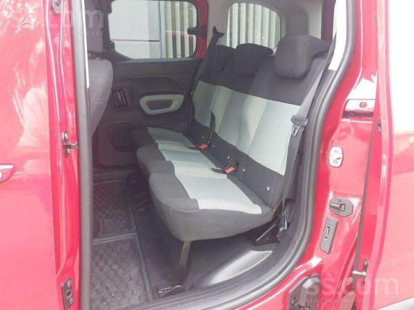 Sarkans Citroen Berlingo 2019 Rīga, ar dzinēja tilpumu 1.50 L un nobraukumu 113 tūkst. km par 12950 €, foto 11 vietnē AUTOMOTO.COM.LV