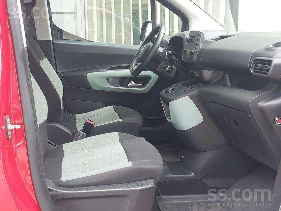Sarkans Citroen Berlingo 2019 Rīga, ar dzinēja tilpumu 1.50 L un nobraukumu 113 tūkst. km par 12950 €, foto 14 vietnē AUTOMOTO.COM.LV