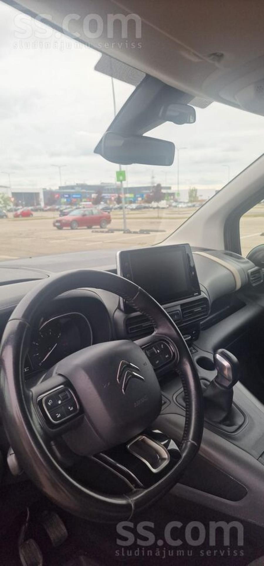 Sarkans Citroen Berlingo 2019 Rīga, ar dzinēja tilpumu 1.50 L un nobraukumu 101 tūkst. km par 9450 €, foto 8 vietnē AUTOMOTO.COM.LV