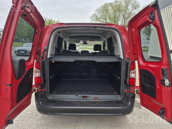 Red Citroen Berlingo 2019 in Riga, with an engine capacity of 1.50 L and mileage of 0 thousand km for 11990 €, photo 9 on AUTOMOTO.COM.LV