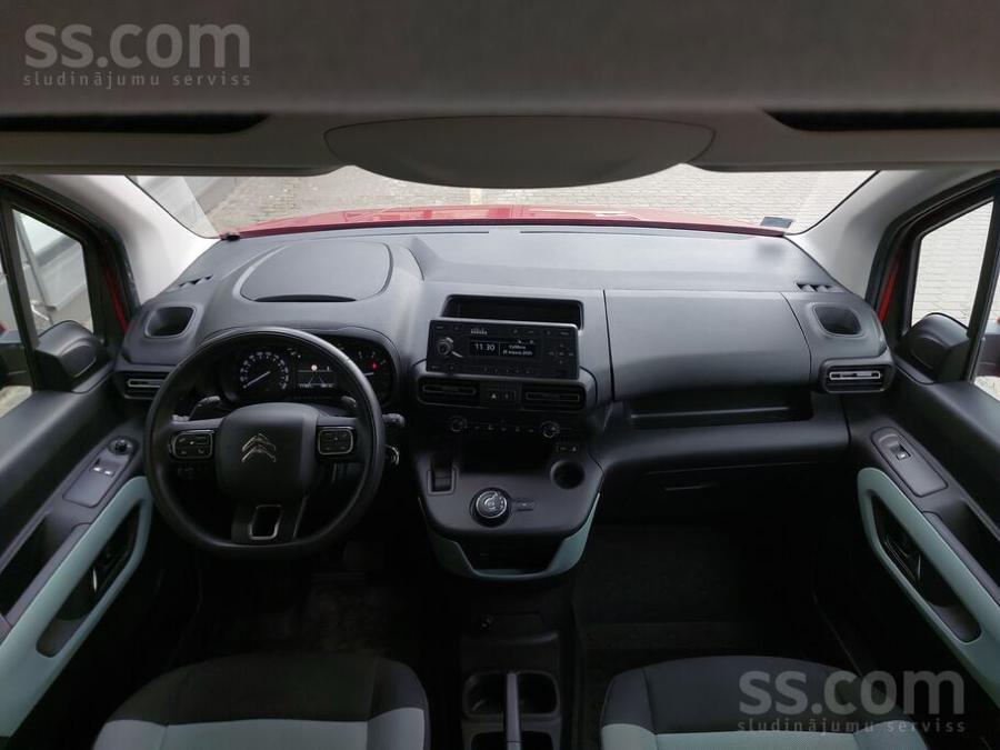 Red Citroen Berlingo 2019 in Riga, with an engine capacity of 1.50 L and mileage of 0 thousand km for 11990 €, photo 11 on AUTOMOTO.COM.LV