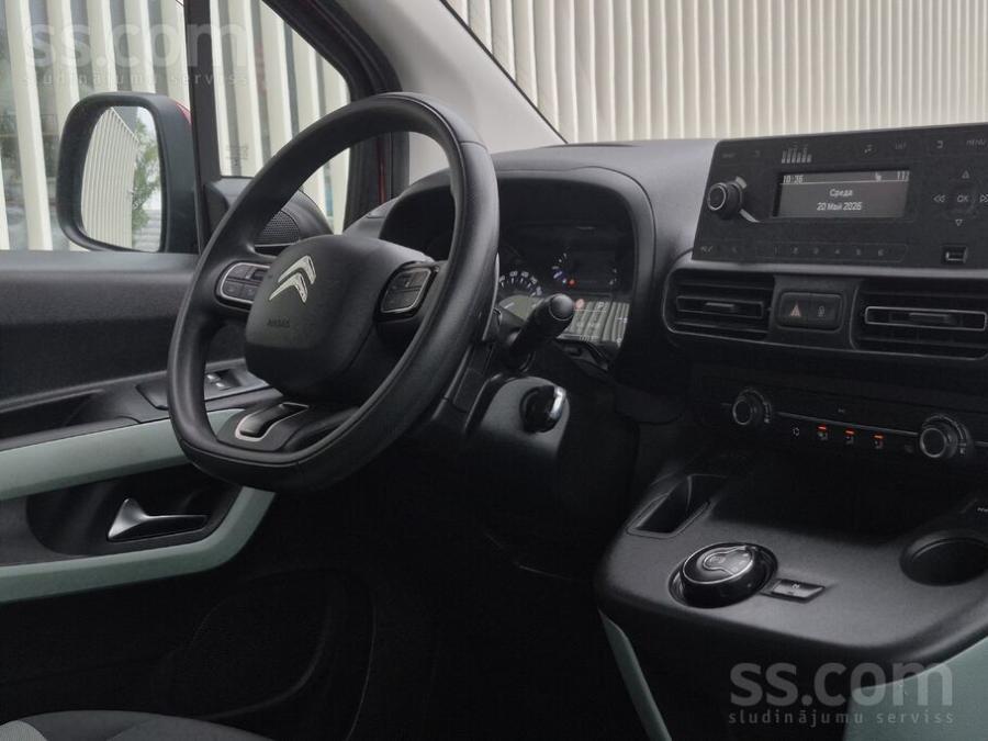 Red Citroen Berlingo 2019 in Riga, with an engine capacity of 1.50 L and mileage of 0 thousand km for 11990 €, photo 15 on AUTOMOTO.COM.LV