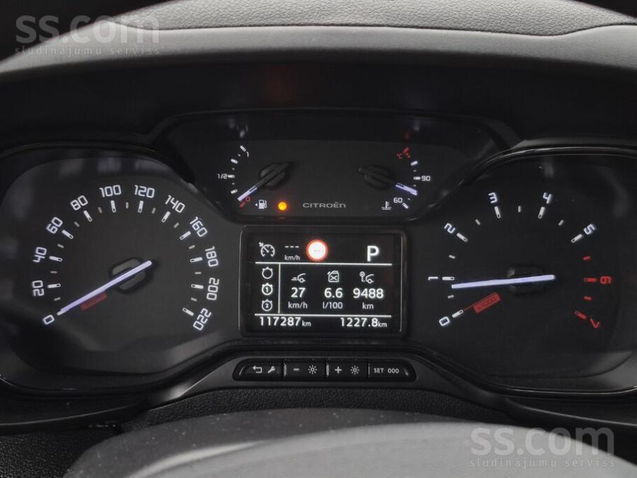 Red Citroen Berlingo 2019 in Riga, with an engine capacity of 1.50 L and mileage of 0 thousand km for 11990 €, photo 19 on AUTOMOTO.COM.LV