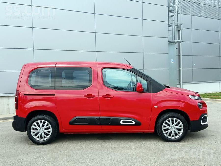 Sarkans Citroen Berlingo 2019 Rīga, ar dzinēja tilpumu 1.50 L un nobraukumu 0 tūkst. km par 11750 €, foto 5 vietnē AUTOMOTO.COM.LV