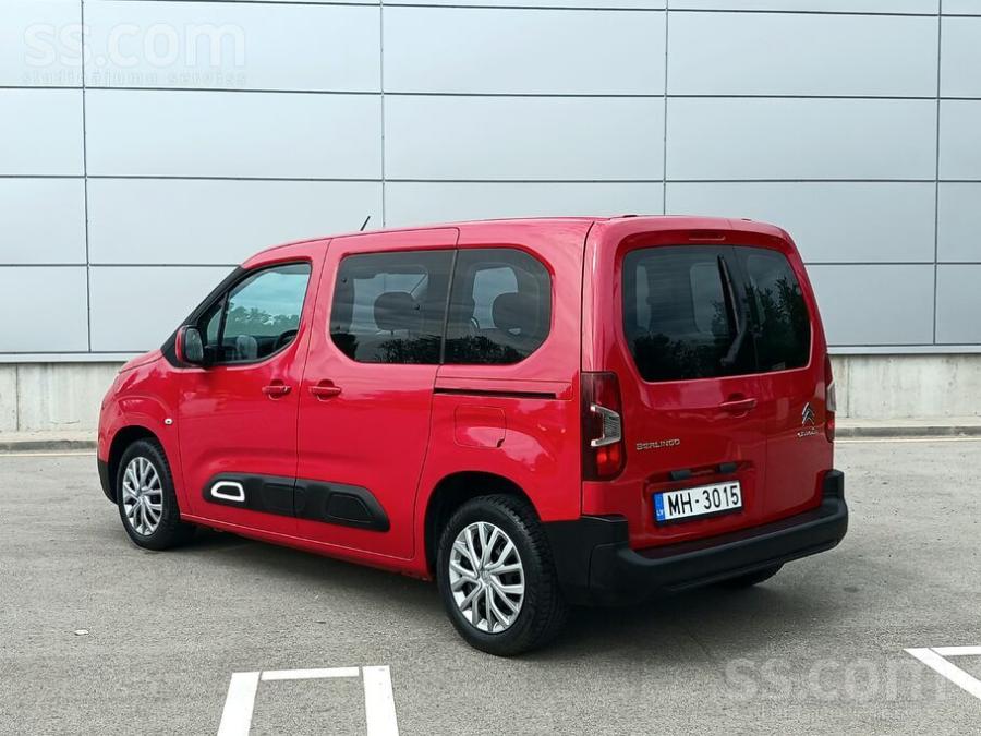 Sarkans Citroen Berlingo 2019 Rīga, ar dzinēja tilpumu 1.50 L un nobraukumu 0 tūkst. km par 11750 €, foto 12 vietnē AUTOMOTO.COM.LV