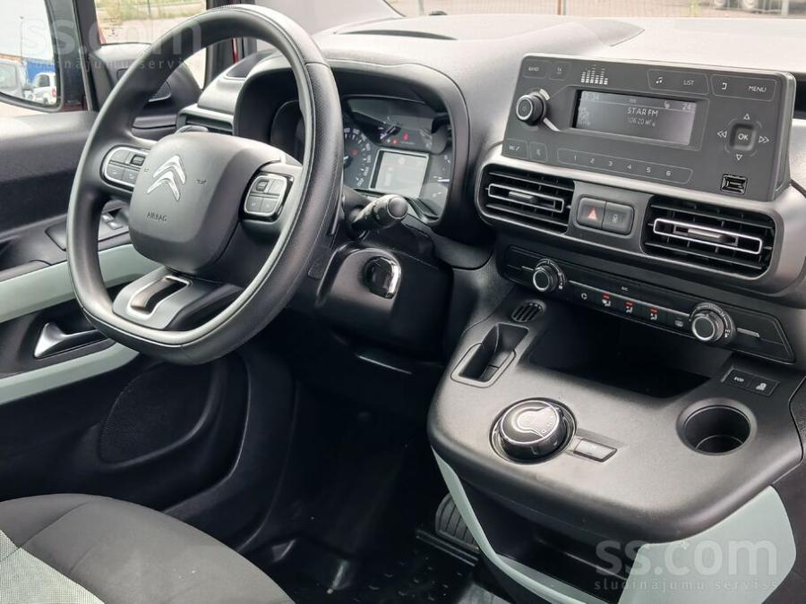 Sarkans Citroen Berlingo 2019 Rīga, ar dzinēja tilpumu 1.50 L un nobraukumu 0 tūkst. km par 11750 €, foto 21 vietnē AUTOMOTO.COM.LV