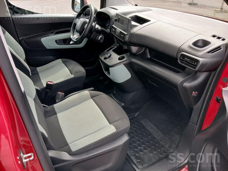 Sarkans Citroen Berlingo 2019 Rīga, ar dzinēja tilpumu 1.50 L un nobraukumu 0 tūkst. km par 11750 €, foto 39 vietnē AUTOMOTO.COM.LV