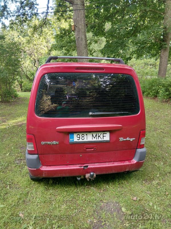 Red Citroen Berlingo 2007 in Parnu, with an engine capacity of 1.60 L and mileage of 254 thousand km for 1500 €, photo 5 on AUTOMOTO.COM.LV