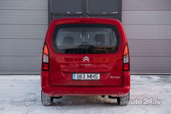 Red Citroen Berlingo 2012 in Tallinn, with an engine capacity of 1.60 L and mileage of 172 thousand km for 4990 €, photo 5 on AUTOMOTO.COM.LV