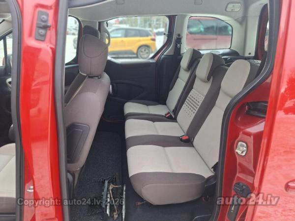 Sarkans Citroen Berlingo 2013 Tallina, ar dzinēja tilpumu 1.60 L un nobraukumu 171 tūkst. km par 3999 €, foto 6 vietnē AUTOMOTO.COM.LV