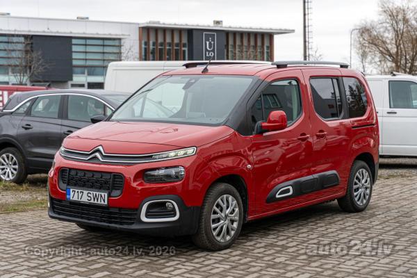 Red Citroen Berlingo 2019 in Tallinn, with an engine capacity of 1.50 L and mileage of 90 thousand km for 12900 €, photo 2 on AUTOMOTO.COM.LV