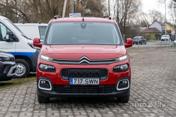 Red Citroen Berlingo 2019 in Tallinn, with an engine capacity of 1.50 L and mileage of 90 thousand km for 12900 €, photo 3 on AUTOMOTO.COM.LV
