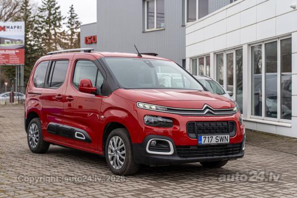 Red Citroen Berlingo 2019 in Tallinn, with an engine capacity of 1.50 L and mileage of 90 thousand km for 12900 €, photo 4 on AUTOMOTO.COM.LV