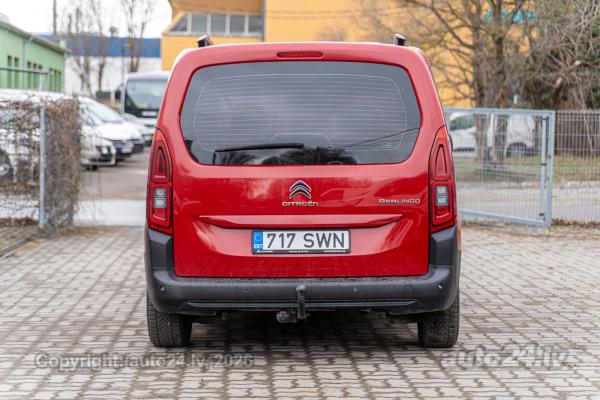 Red Citroen Berlingo 2019 in Tallinn, with an engine capacity of 1.50 L and mileage of 90 thousand km for 12900 €, photo 6 on AUTOMOTO.COM.LV