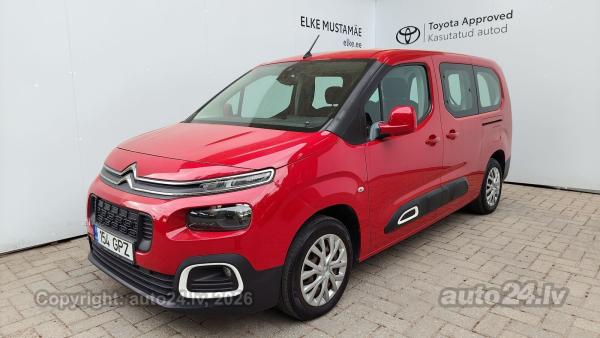 Sarkans Citroen Berlingo 2019 Tallina, ar dzinēja tilpumu 1.20 L un nobraukumu 143 tūkst. km par 9995 €, foto 1 vietnē AUTOMOTO.COM.LV