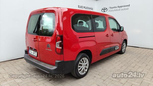 Sarkans Citroen Berlingo 2019 Tallina, ar dzinēja tilpumu 1.20 L un nobraukumu 143 tūkst. km par 9995 €, foto 2 vietnē AUTOMOTO.COM.LV