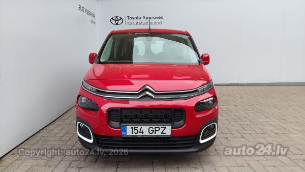Sarkans Citroen Berlingo 2019 Tallina, ar dzinēja tilpumu 1.20 L un nobraukumu 143 tūkst. km par 9995 €, foto 5 vietnē AUTOMOTO.COM.LV