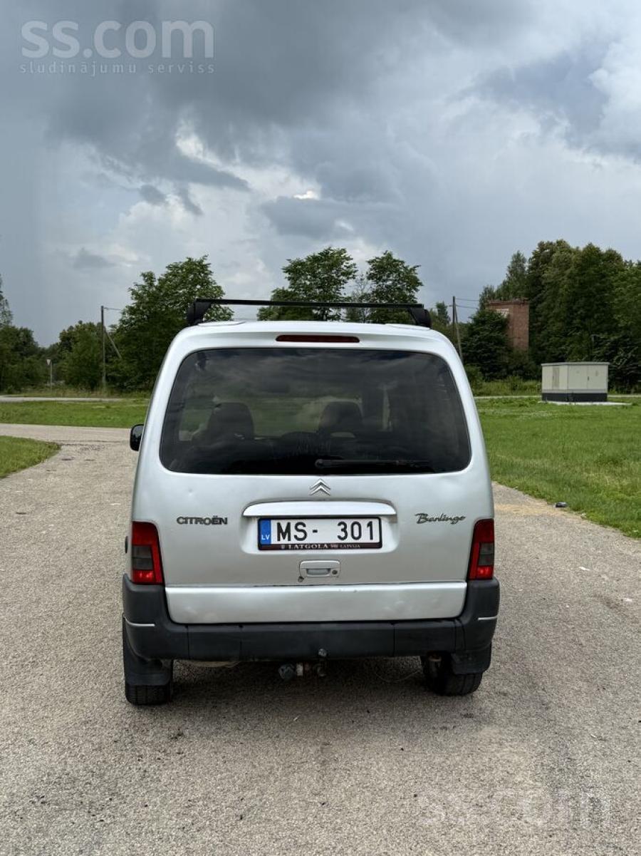 Citroen Berlingo 2005 Rēzekne, ar dzinēja tilpumu 1.40 L un nobraukumu 273 tūkst. km par 1100 €, foto 4 vietnē AUTOMOTO.COM.LV