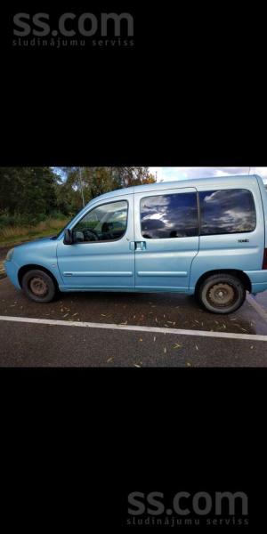 Citroen Berlingo 2003 Liepāja, ar dzinēja tilpumu 1.60 L un nobraukumu 263 tūkst. km par 800 €, foto  vietnē AUTOMOTO.COM.LV