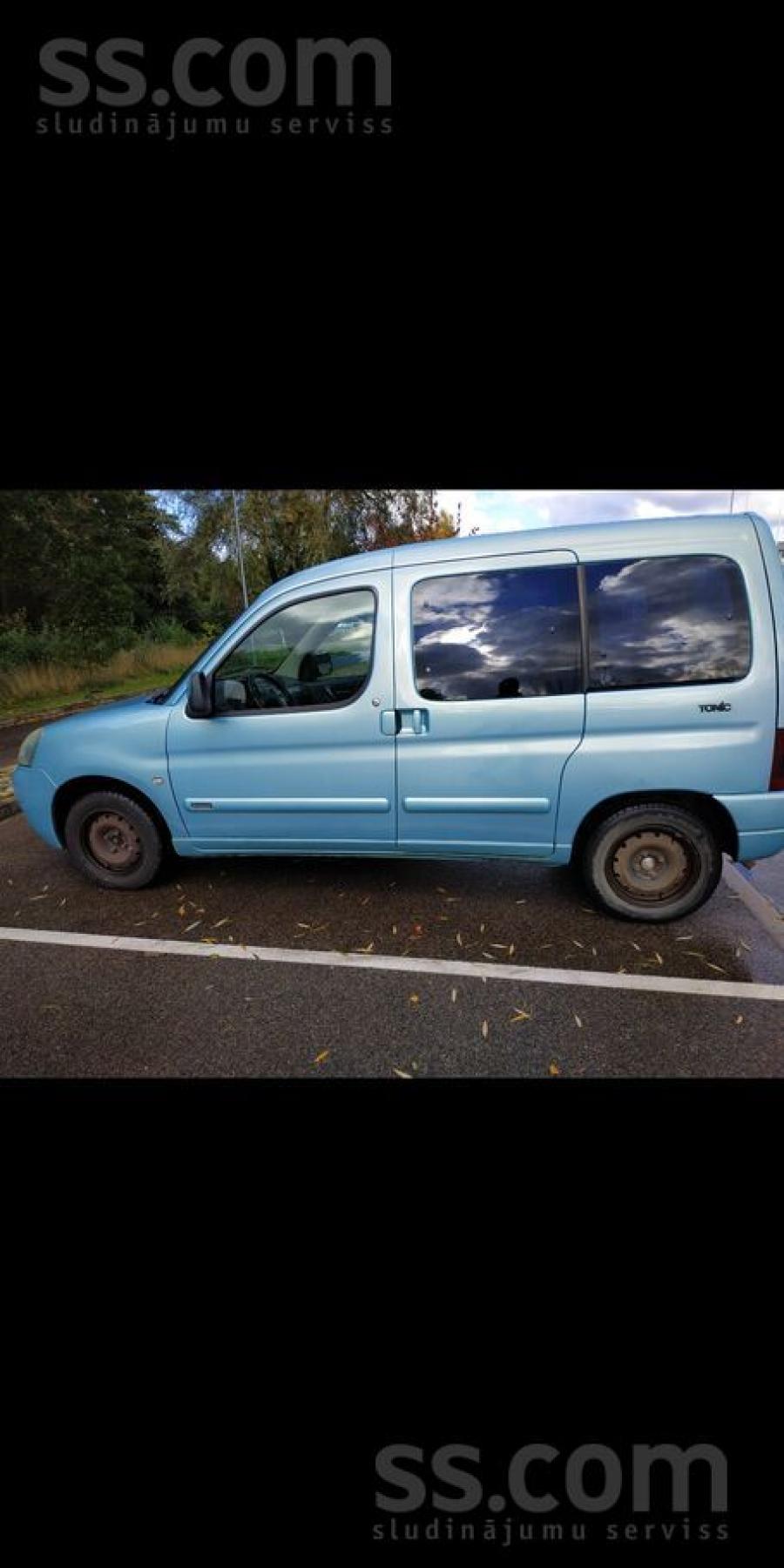 Citroen Berlingo 2003 Liepāja, ar dzinēja tilpumu 1.60 L un nobraukumu 263 tūkst. km par 800 €, foto 1 vietnē AUTOMOTO.COM.LV